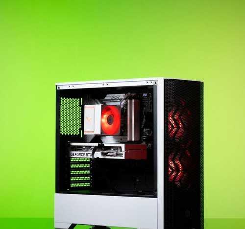 Игровой пк enigma172 RTX 4070 super 12GB NEW i5-12400F Phanteks magniumgear NEO Air White