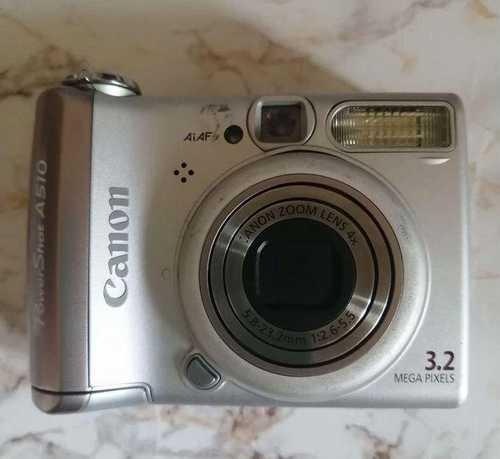 Компактный фотоаппарат Canon PowerShot 510
