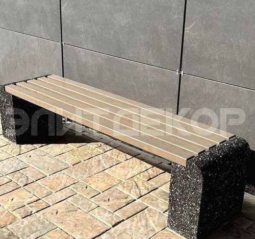 Скамейка бетонная