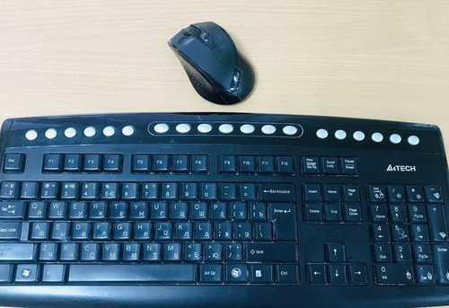 Беспроводной комплект клавиатура и мышка