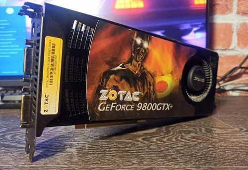 Ретро Видеокарта Zotac GeForce 9800 GTX Plus в и