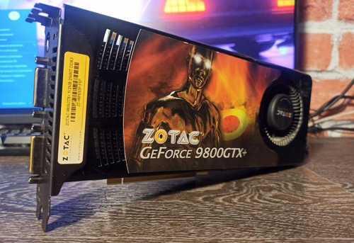 Ретро Видеокарта Zotac GeForce 9800 GTX Plus в и