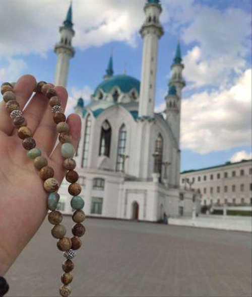 Мусульманские четки из натуральных камней