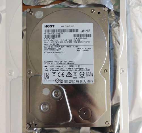 Hitachi HUA722010CLA630 1Tb sataiii 3.5" HDD