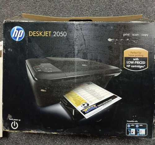 Цветной, струйный принтер, сканер HP deskjet 2550