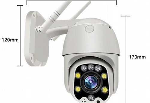 Камера поворотная наружного видеонаблюдения 4G