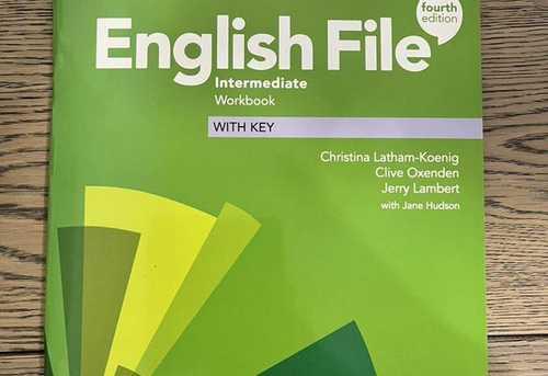 English file intermediate work book