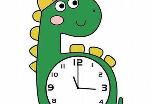 Часы настенные детские, "Динозавр" 27х40 см