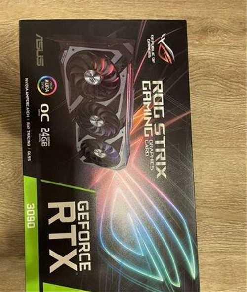 Видеокарта asus RTX3090 ROG strix gaming