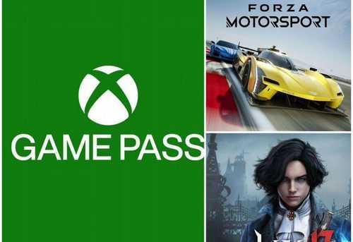 Xbox game pass ultimate 1,5,9,13 месяцев+Lies of P