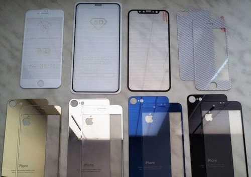 Защитные стёкла iPhone Samsung Xiaomi