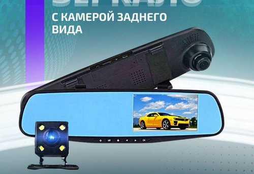 Видеорегистратор зеркало CR502 Full HD, 2 камеры