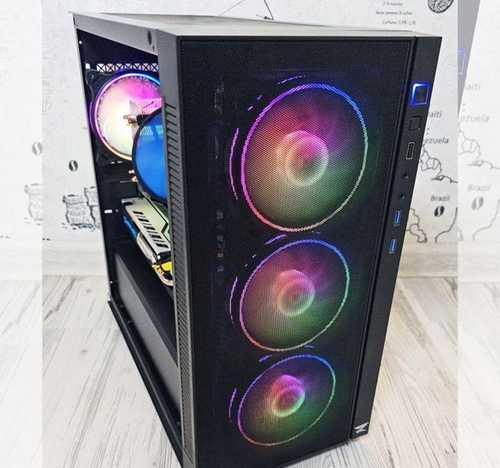 Игровой пк Ryzen 5, 16Gb, RX580 8Gb, SSD+HDD