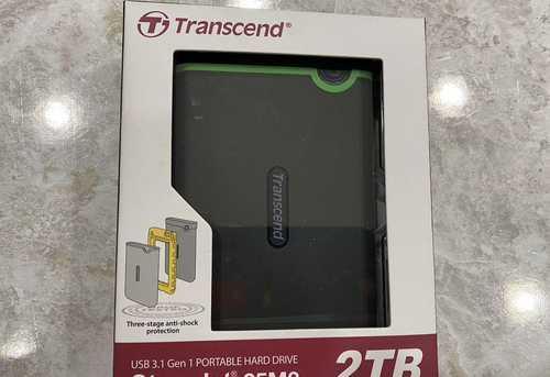 Внешний жесткий диск transcend 2тб