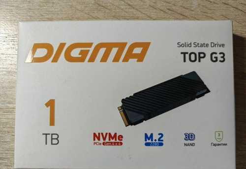 M2 PCIe 4.0 SSD Digma Top G3 1 тб