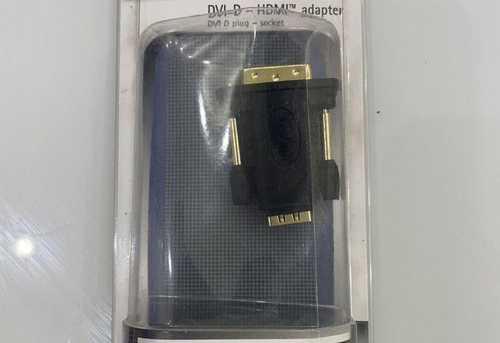 Переходник hama, DVI-D- hdmi арт.00034035