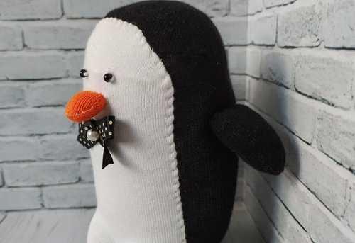 Мягкая игрушка пингвин ручная работа