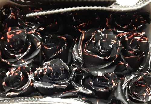 Черные Розы, букет Роз Эквадор в подарок