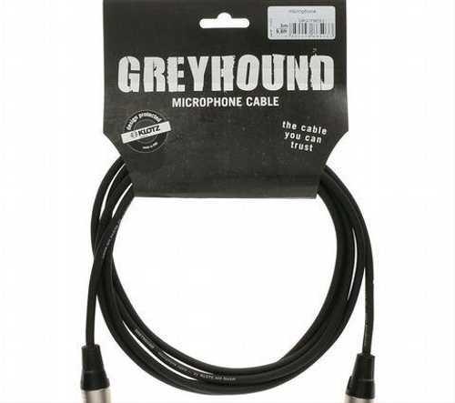 Кабель микрофонный Klotz grg1fm01.5 greyhound