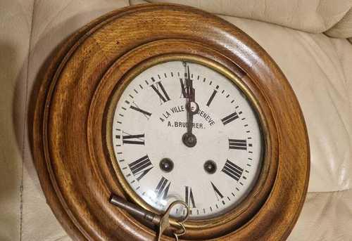 Редкие старинные часы A.Bruderer