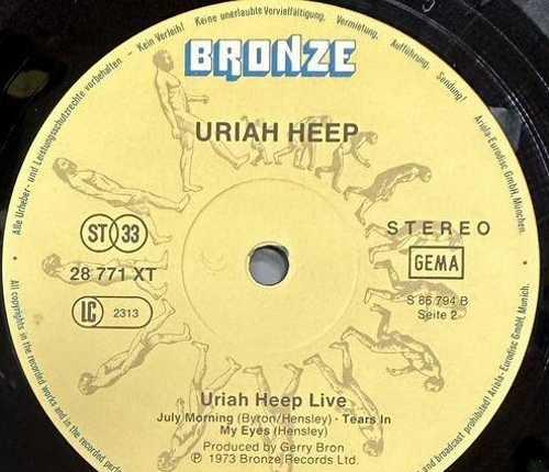 Uriah Heep–Uriah Heep Live 2LP (Германия)