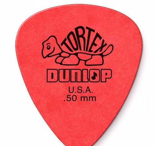 418P.50 Tortex Standard Медиаторы 12шт, толщина 0,50мм, Dunlop