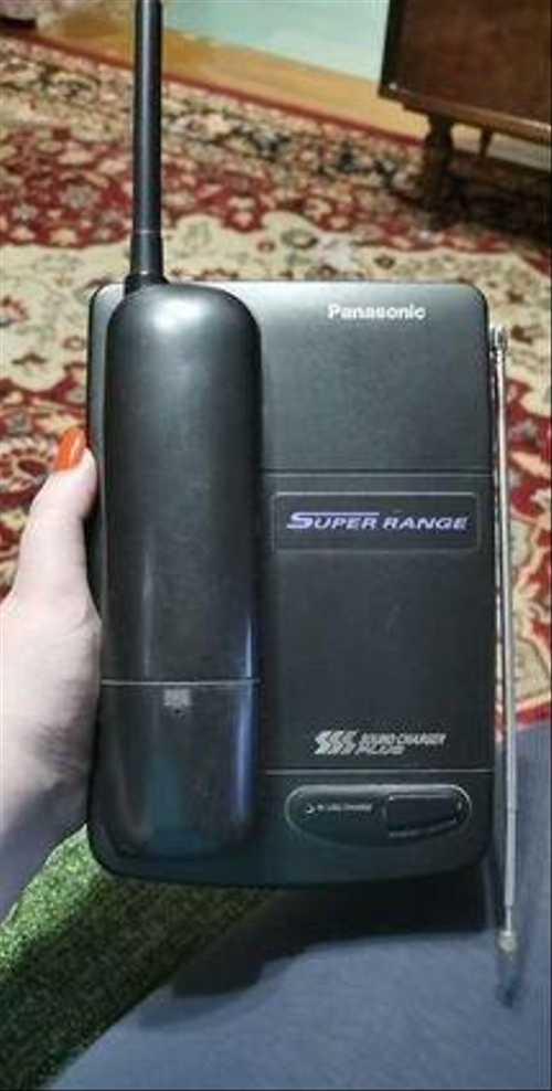 Panasonic домашний телефон kx-tc408ru-b