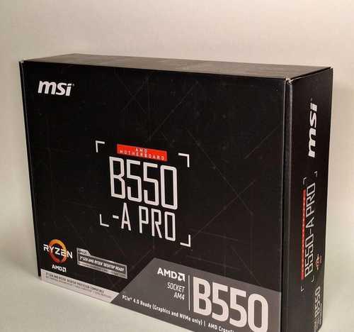 Материнская плата MSI B550-A PRO (AM4)