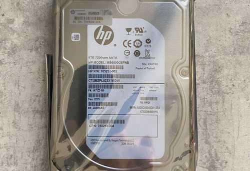 Жесткий диск HP 6Tb MB6000gefnb