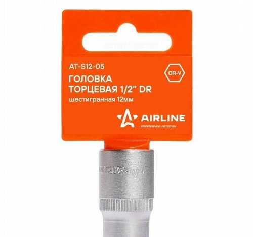 Airline AT-S12-05 Головка торцевая 1/2 DR шестигранная 12мм