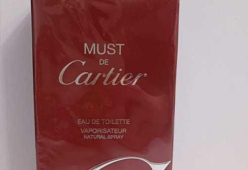 Cartier туалетная вода Must de Cartier 100мл