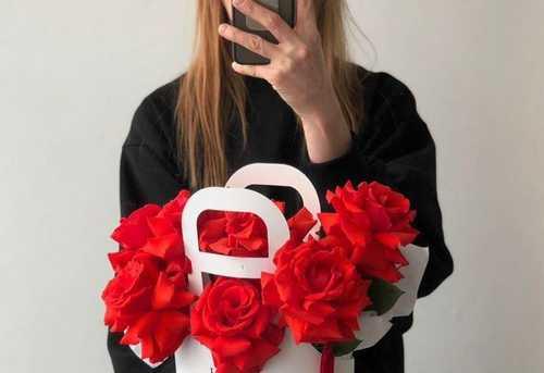 Розы на день влюбленных