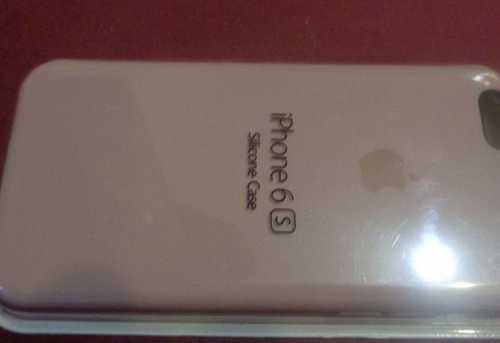 Чехол для iPhone 6 s новый розовый силиконовый