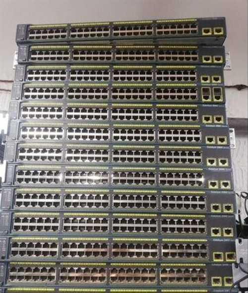 Коммутатор Cisco WS-C2960-48TT-L