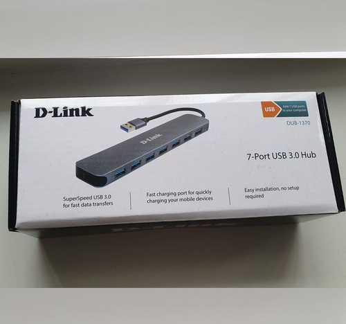 Usb хаб 7 портов D-link