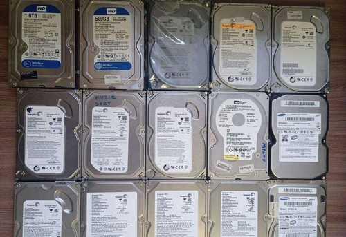 Жесткие диски 40, 80, 160, 250, 320, 500 и 1000 Гб