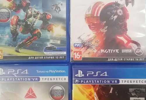 VR игры ps4