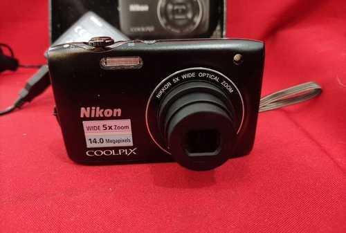 Фотоаппарат Nikon coolpix S3100