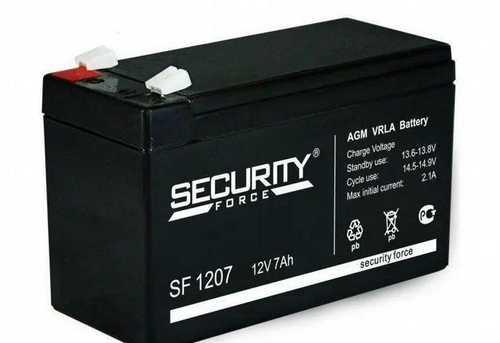 Батарея ибп security force SF1207 12В 7А*ч новая