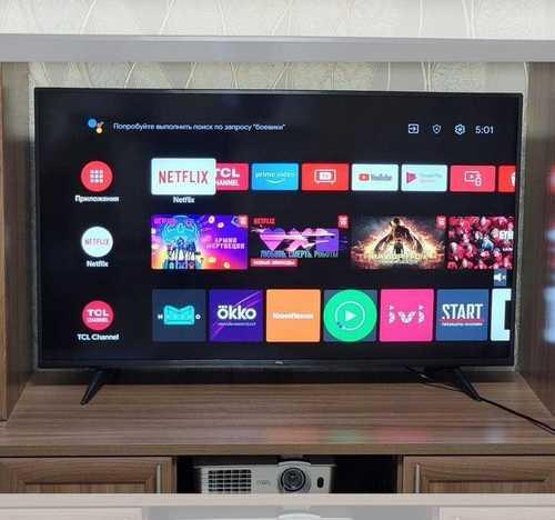 TCL 50P615 50" 4К Ultra HD LED, Wi-Fi, Bt