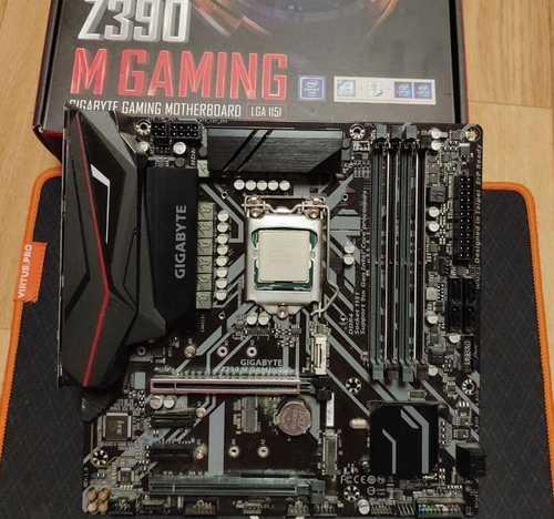 Материнская плата z390m gaming