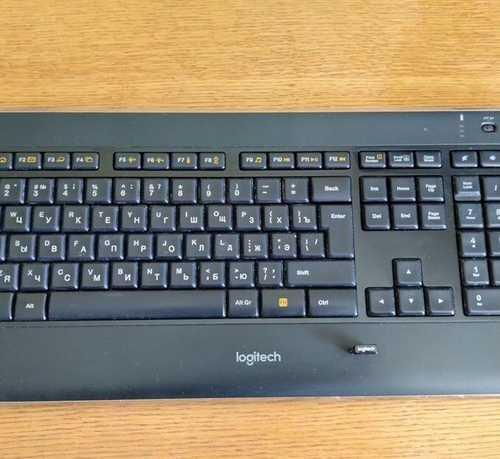 Клавиатура logitech K800 неисправная
