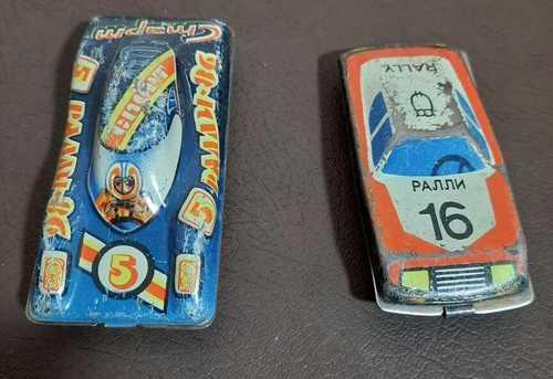 Игрушки из СССР Гоночные машинки