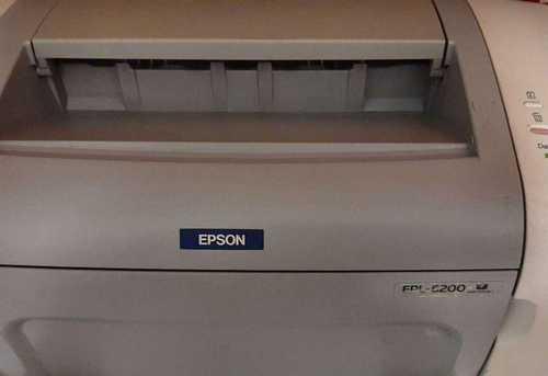 Лазерный принтер Epson ELP 6200, ч/б, формат А 4