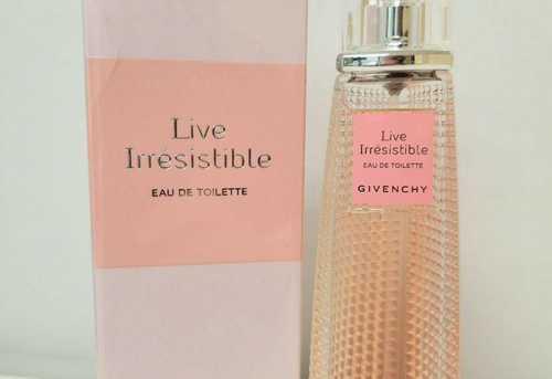 Live Irresistible Givenchy 75 ml (original)