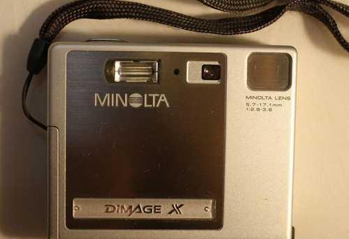 Цифровой фотоаппарат Minolta dimage X