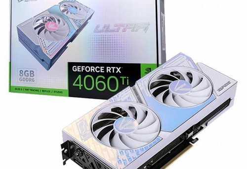 Видеокарта Colorful RTX4060Ti Ultra W DUO OC 8GB-V