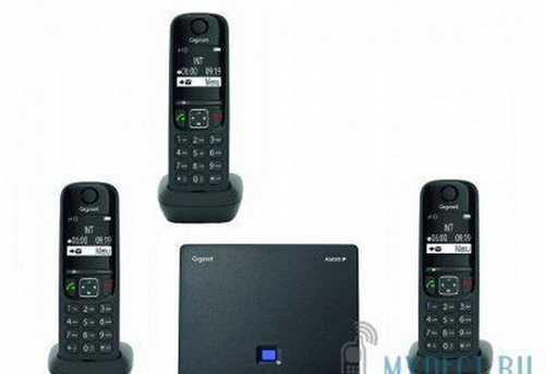 VoIP телефон Gigaset AS690IP trio (3 радиотрубки в