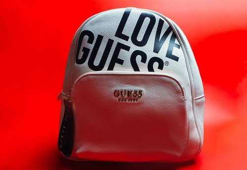 Рюкзак Love Guess. Женская Сумка белая. Новая