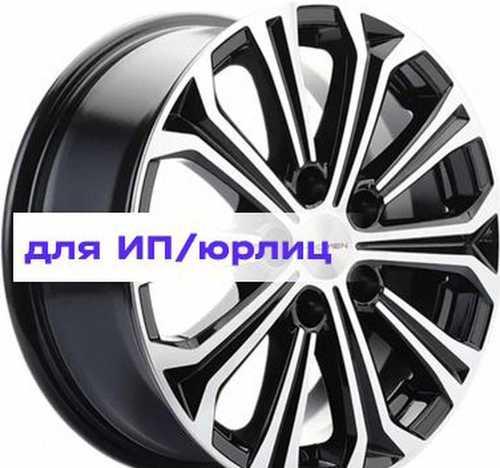 Khomen Wheels 6,5x16/5x114,3 ET45 D60,1 KHW1610 (Toyota/Suzuki) Black-FP